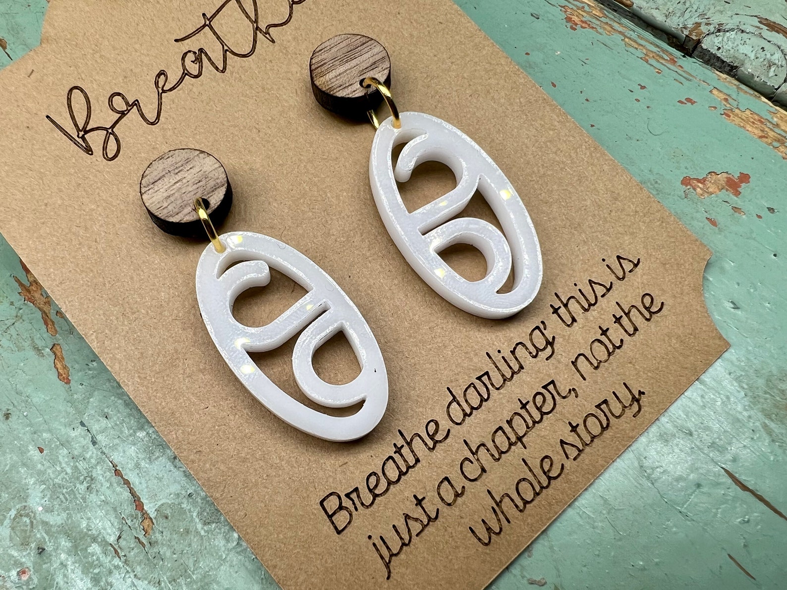 6 Post and Dangle Earring Sets With Earring Cards SVG File for - Etsy