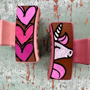 10 Little Claw Clip Designs Hair Clip Bundle SVG File for Laser Cutters ...