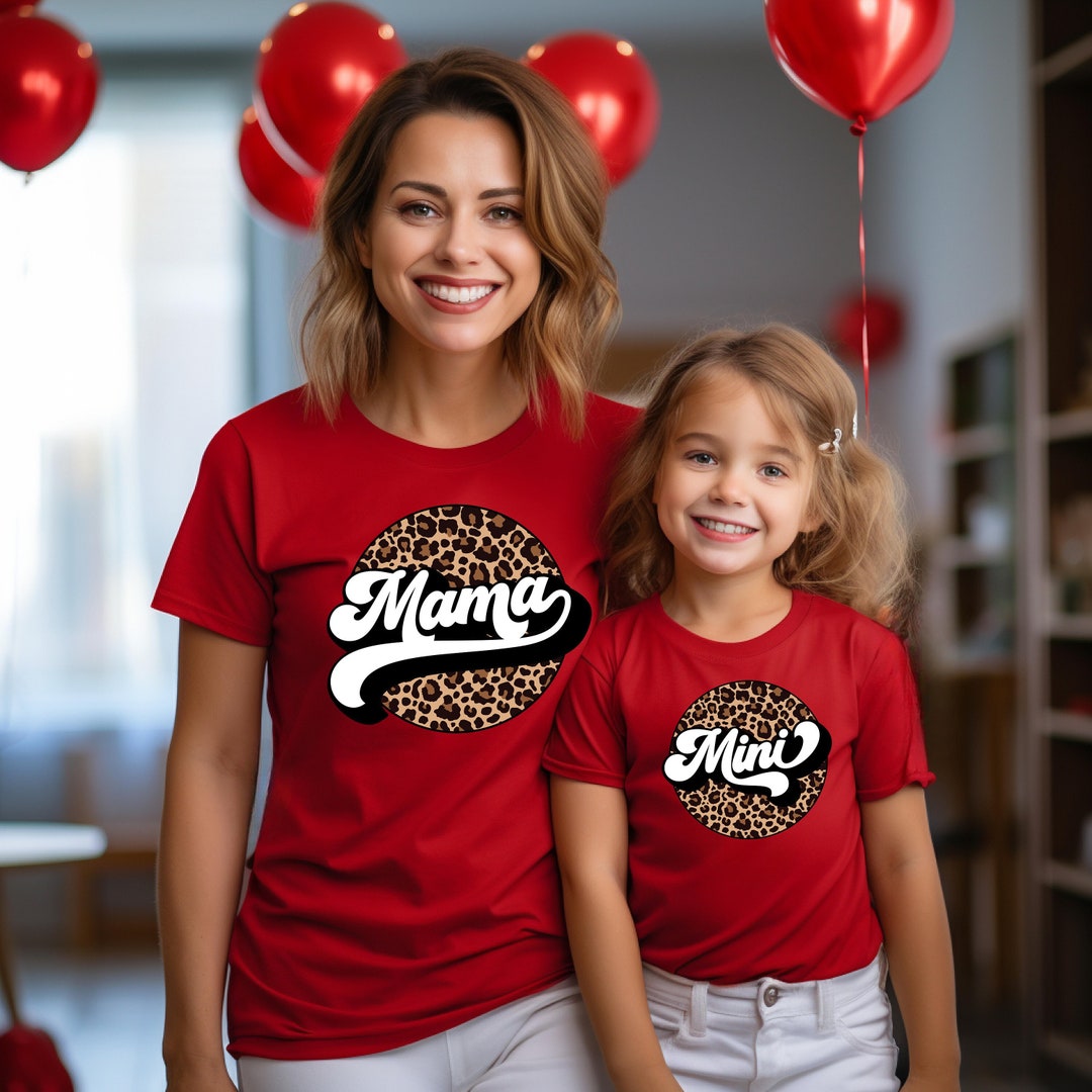 Leopard Mama Mini Shirt, Leopard Mom Shirt, Leopard Mini Shirt, Mommy ...