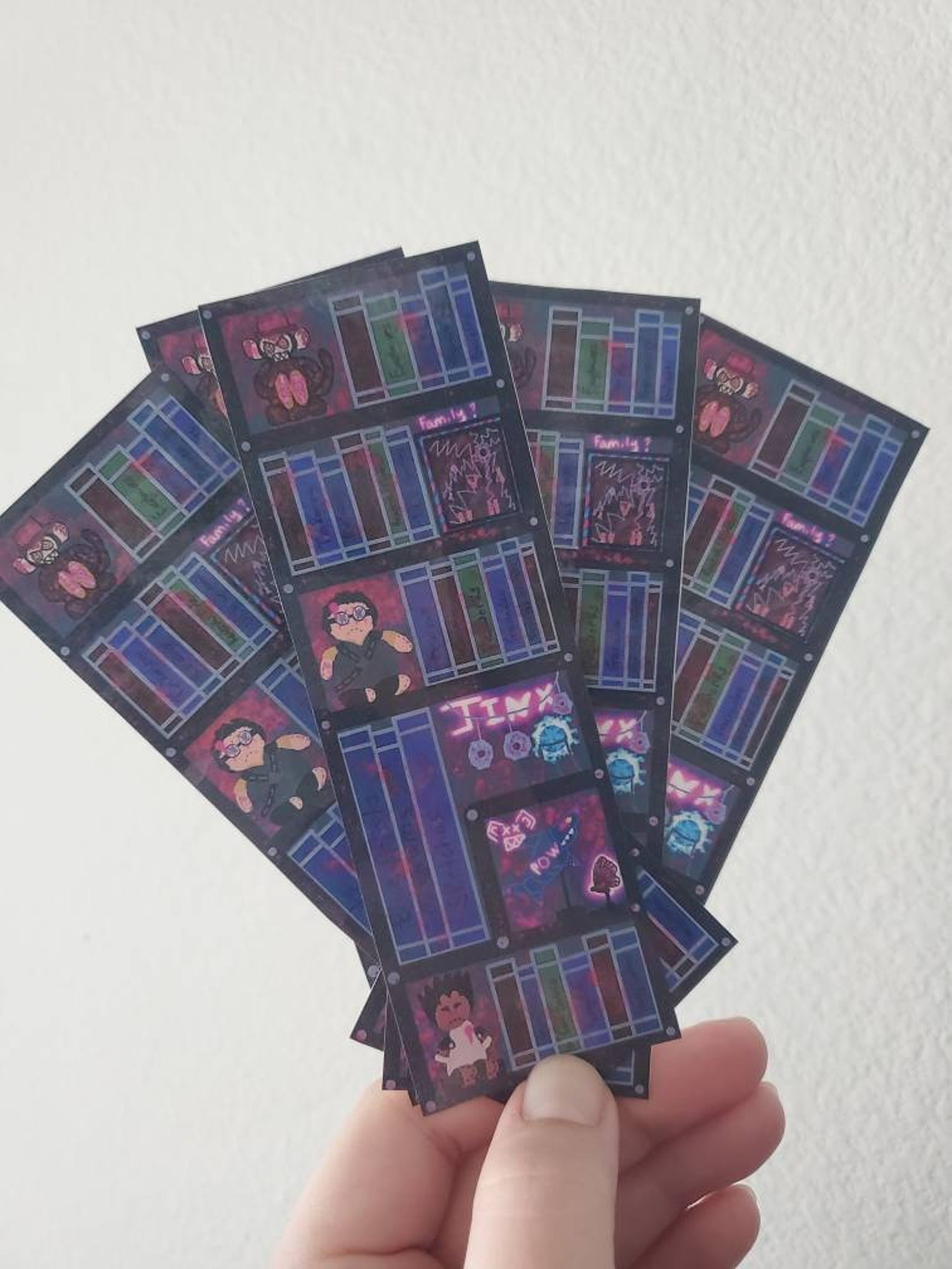 Jinx Bookshelf Bookmark Arcane Powder Book Accessory | Etsy