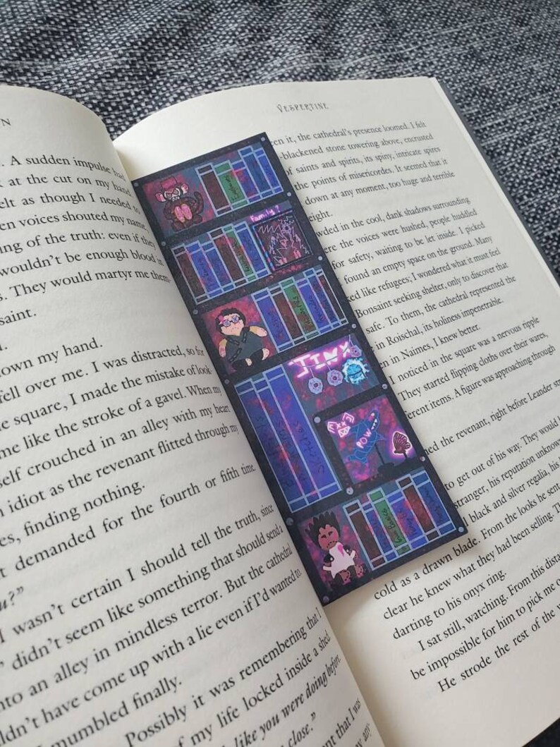 Jinx Bookshelf Bookmark, Arcane Powder Book Accessory - Etsy