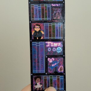 Jinx Bookshelf Bookmark, Arcane Powder Book Accessory - Etsy