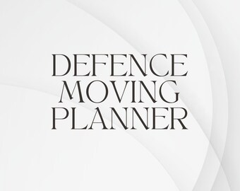 Air Force Planner | Etsy