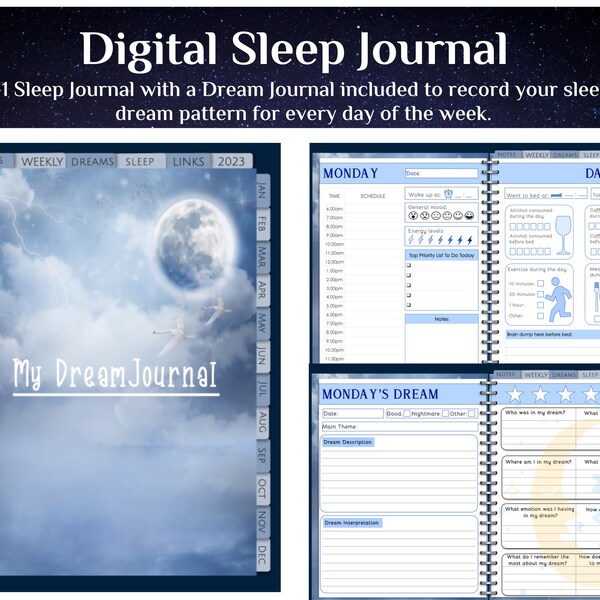 Dream Journal - Etsy