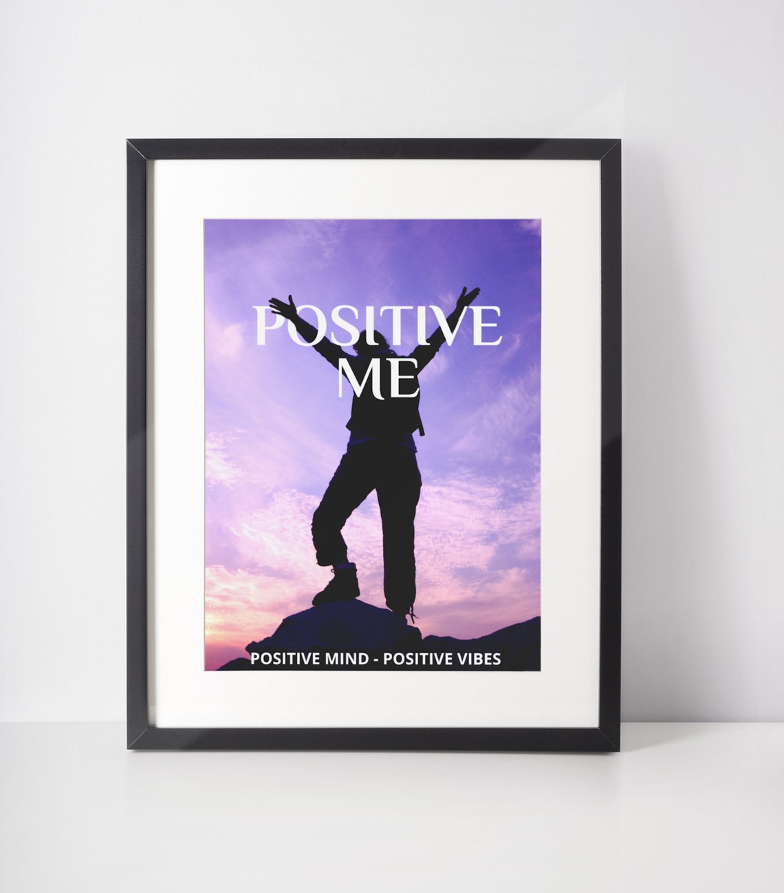 Positive Me Printable Affirmation | Choose Positive Thinking Printable ...
