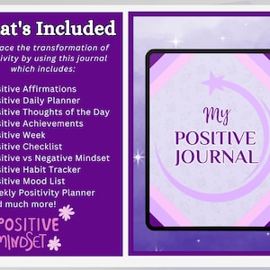 Positive Journal Printable | Positive Affirmations | Inspiring Daily ...