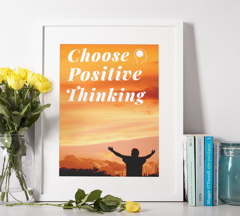 Positive Me Printable Affirmation | Choose Positive Thinking Printable ...
