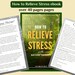 How to Relieve Stress With Nature Therapy Ebook | the Complete Guide to ...