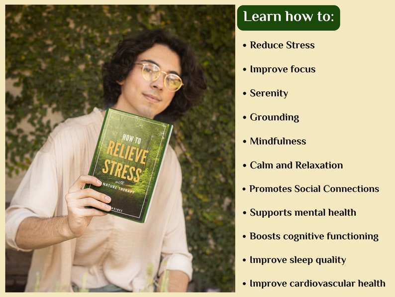 How to Relieve Stress With Nature Therapy Ebook | the Complete Guide to ...