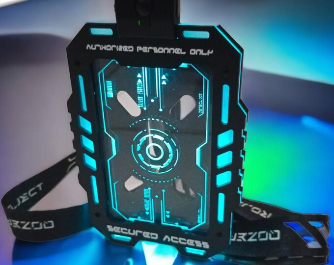 Cyber LED/RGB Card Holder CH01 - Etsy
