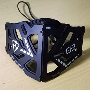 Cyberpunk Techwear Mask Protector X-03 - Etsy