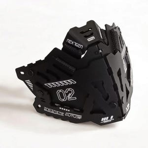 Cyberpunk Techwear Mask Protector : X-2 Next Gen - Etsy