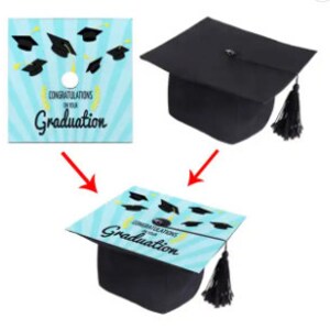 Sublimation Graduation Cap Topper Sublimation MDF Grad Cap Topper Grad ...