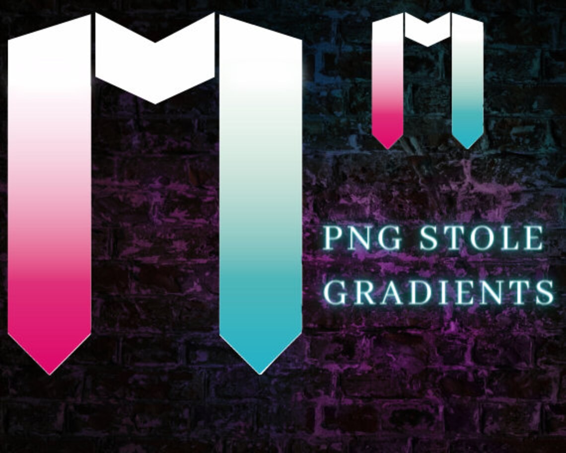 Graduation Stole Sublimation Template PNG | Stole Background Bundle ...