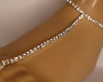 Toe Ring Anklet | Etsy