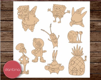 Spongebob Laser Svg - Etsy