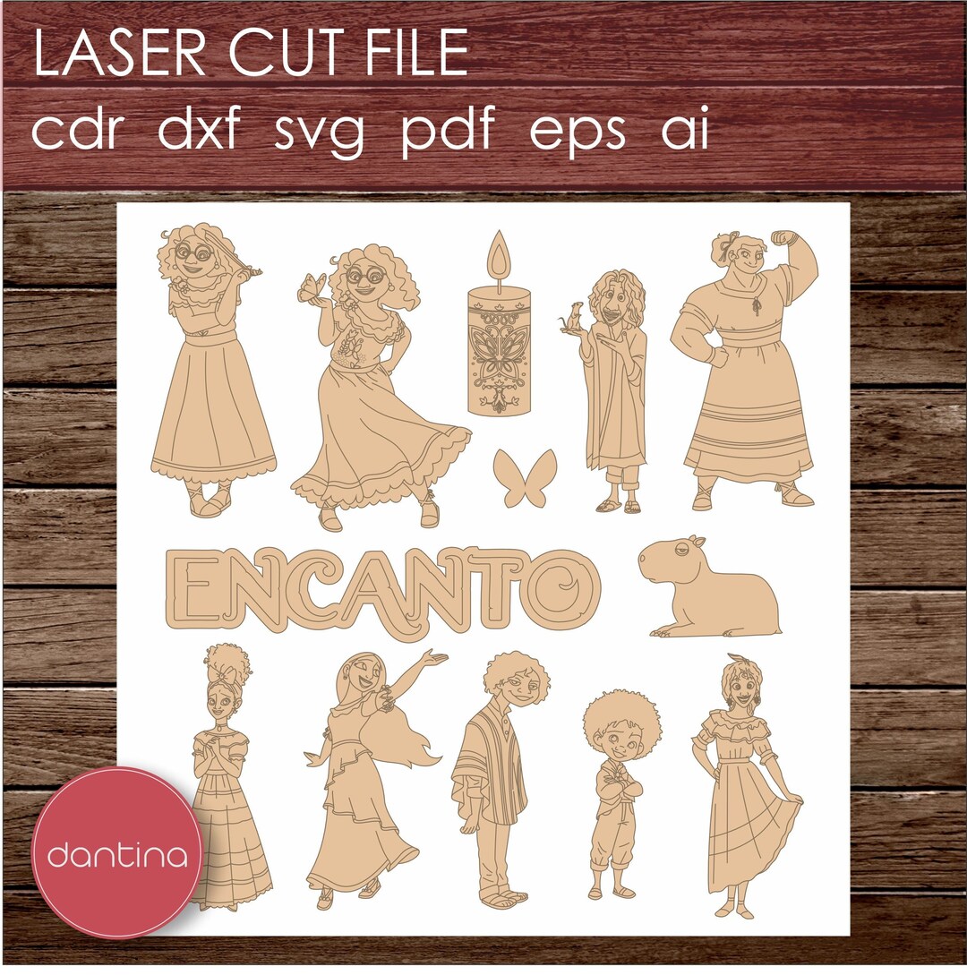 Charm Laser Cut File Vector / Dxf Cdr Svg Ai Pdf / Instant - Etsy