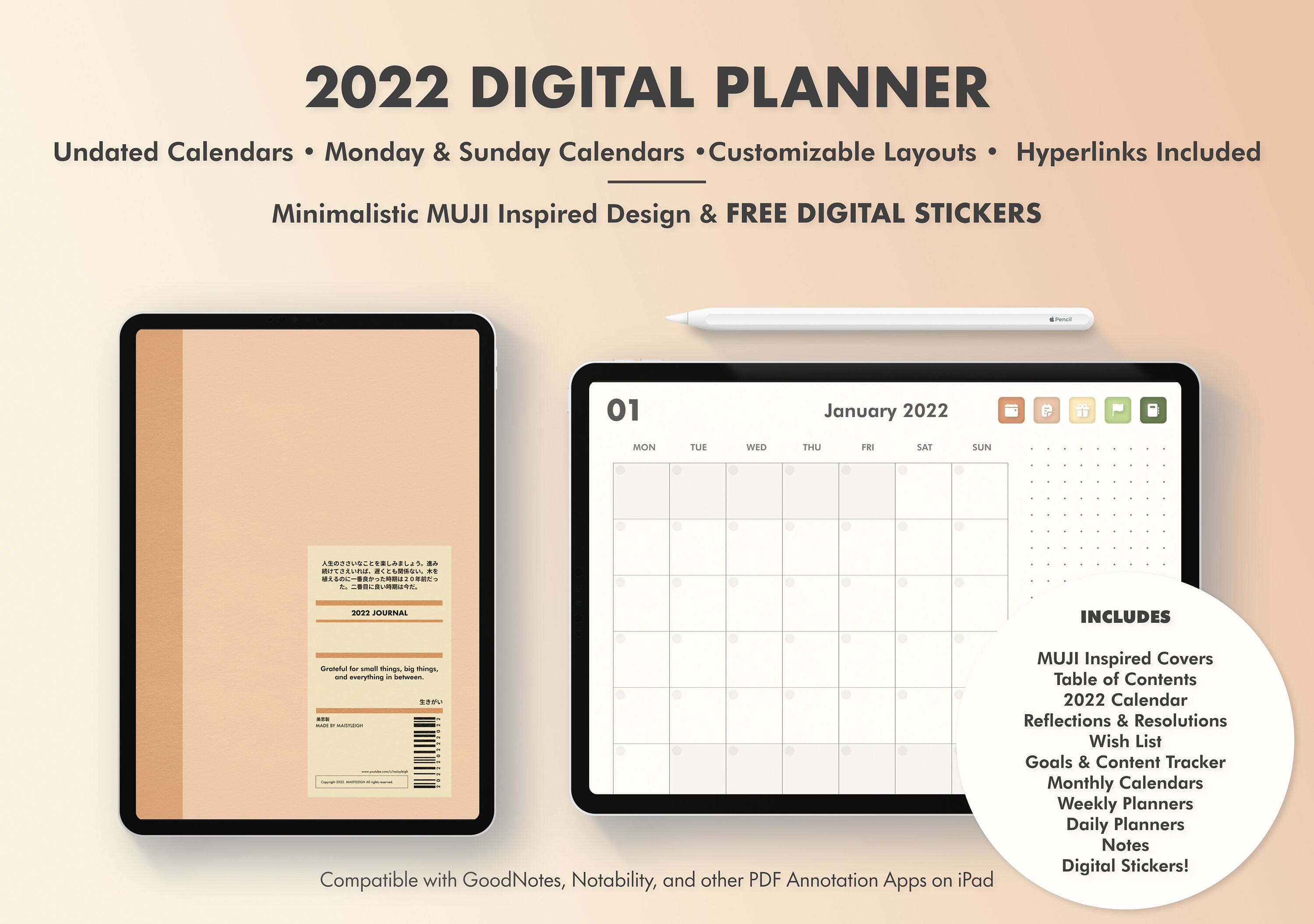 Notability Planner Minimal Theme 2022 Tiny Rainbow Planner GoodNotes notability-planner-minimal-theme-2022-tiny-rainbow-planner-goodnotes