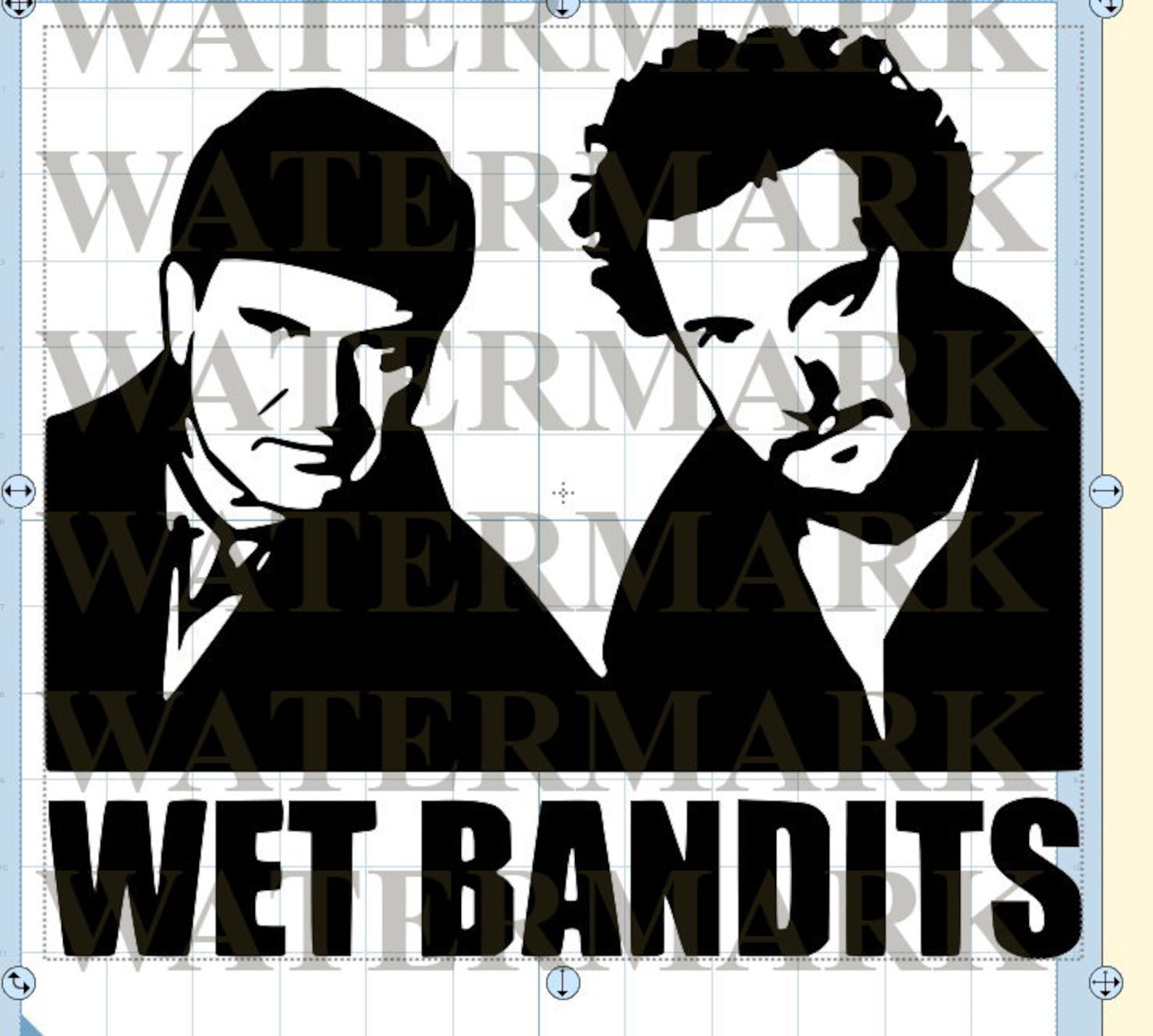 Wet Bandits Home Alone Christmas SVG Cricut Silhouette Glowforge - Etsy