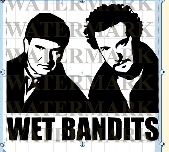 Wet Bandits Home Alone Christmas SVG Cricut Silhouette - Etsy