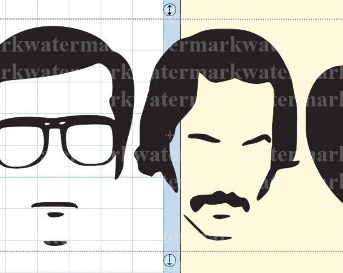 Seinfeld Silhouette 2.0 SVG PNG JPEG Cricut Silhouette Glowforge - Etsy