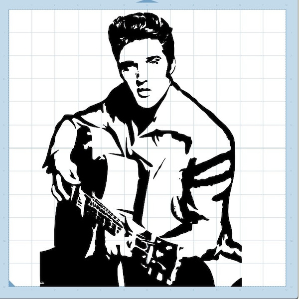 Elvis Presley Svg - Etsy