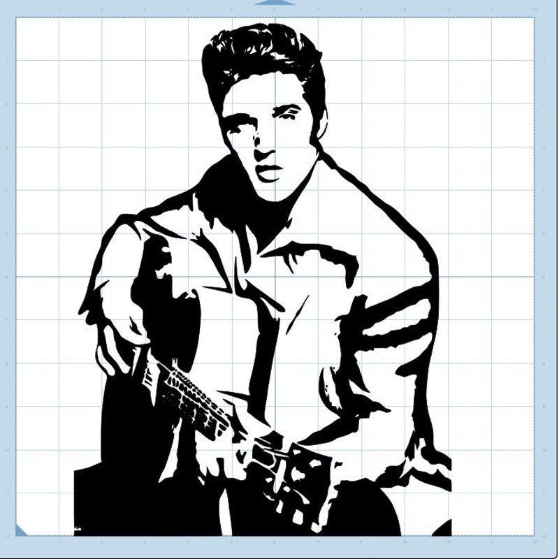 Elvis Presley Svg - Etsy