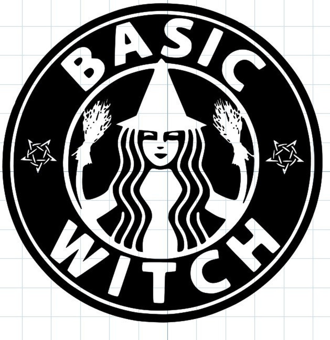 Basic Witch Halloween SVG Cricut Silhouette Glowforge - Etsy