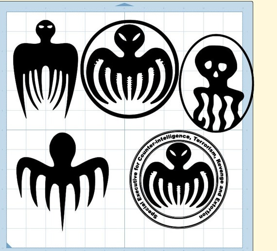 Spectre 007 Package 5 Logo SVG Cricut Silhouette Glowforge | Etsy