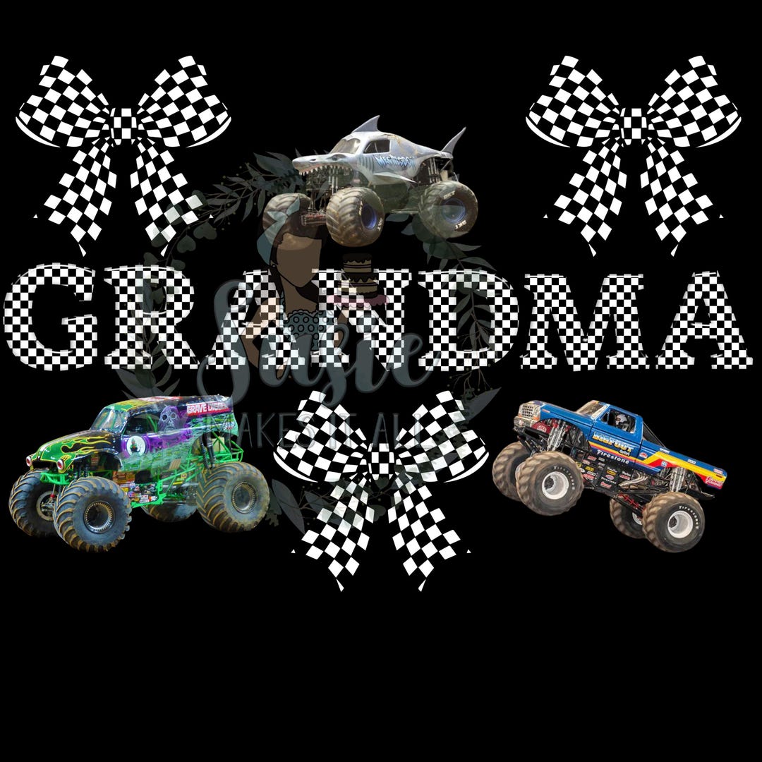 Grandma Monster PNG - Etsy