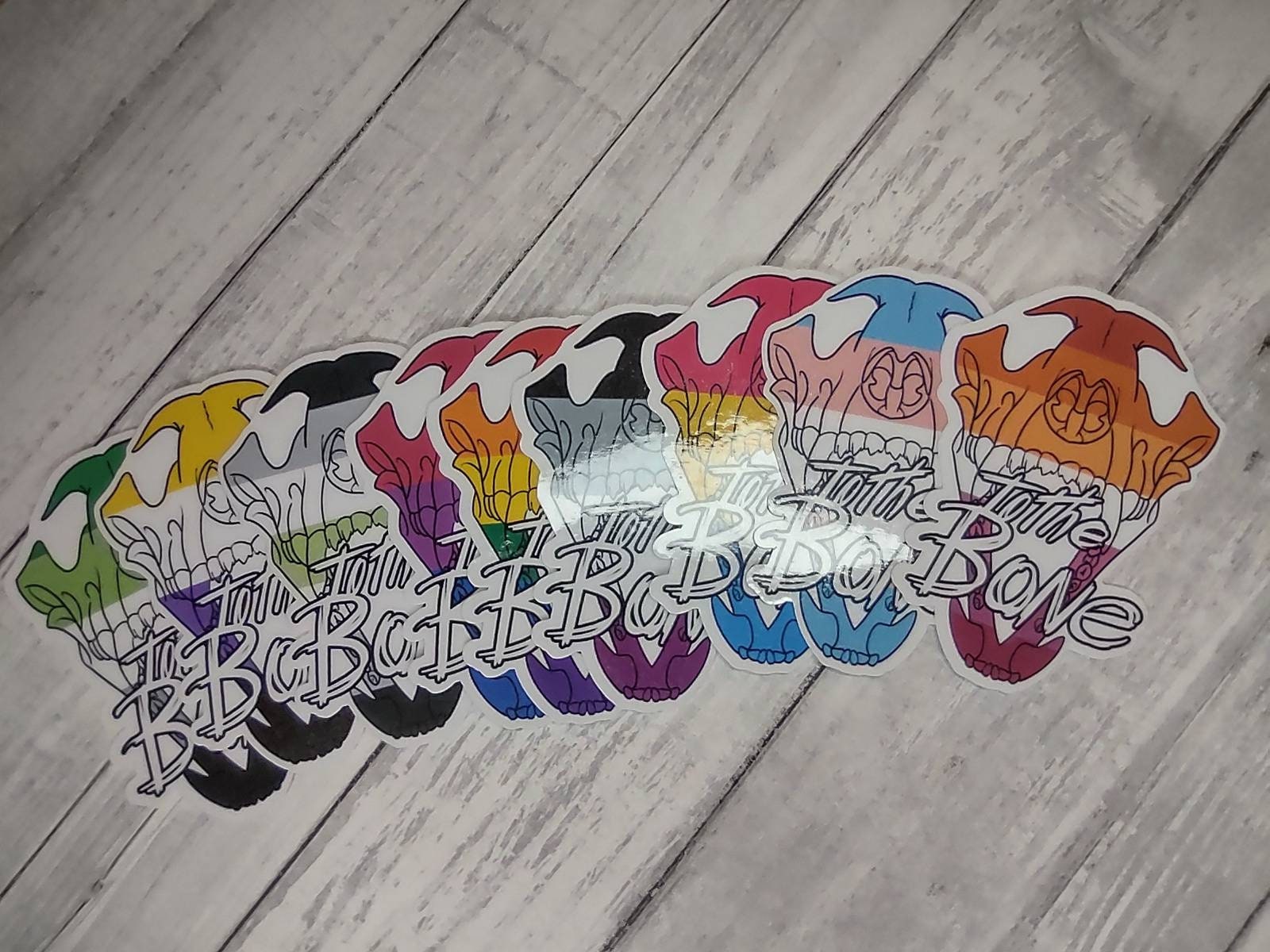 Wolf Skull Transgender Pride Flag Sticker Pride Pride - Etsy