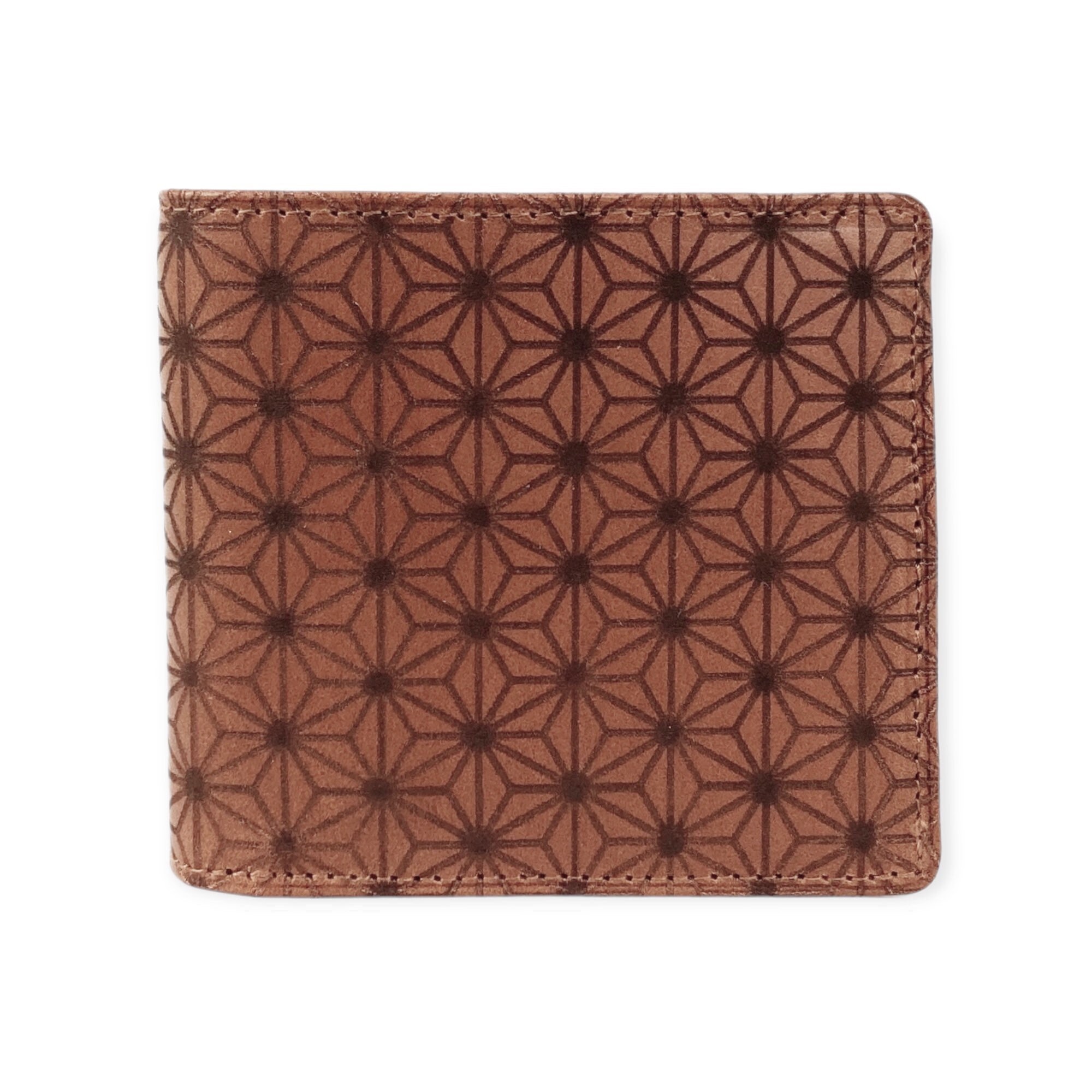 Japanese Hemp Leaf Pattern Art Wallet Buttero whisky X - Etsy