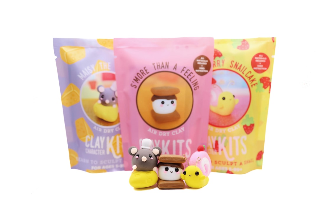Air Dry Clay Kit Bundle: DIY Craft Set for Kids & Adults - Etsy