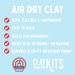 Air Dry Clay Kit Bundle: DIY Craft Set for Kids & Adults - Etsy