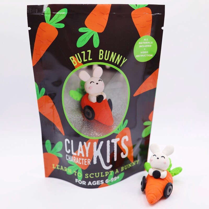 Polymer Clay Bunny - Etsy