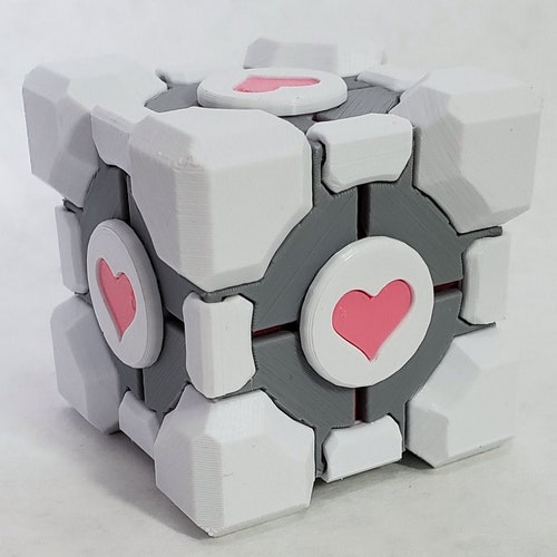 Portal Weighted Companion Cube Box STL Files for 3D Printing - Etsy