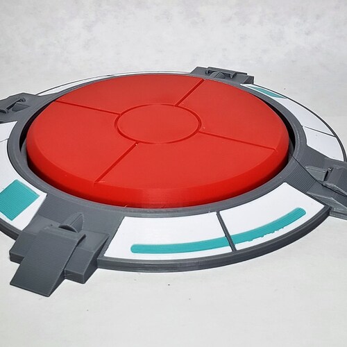 Portal Heavy Duty Super-colliding Super Button Stand/coaster - Etsy