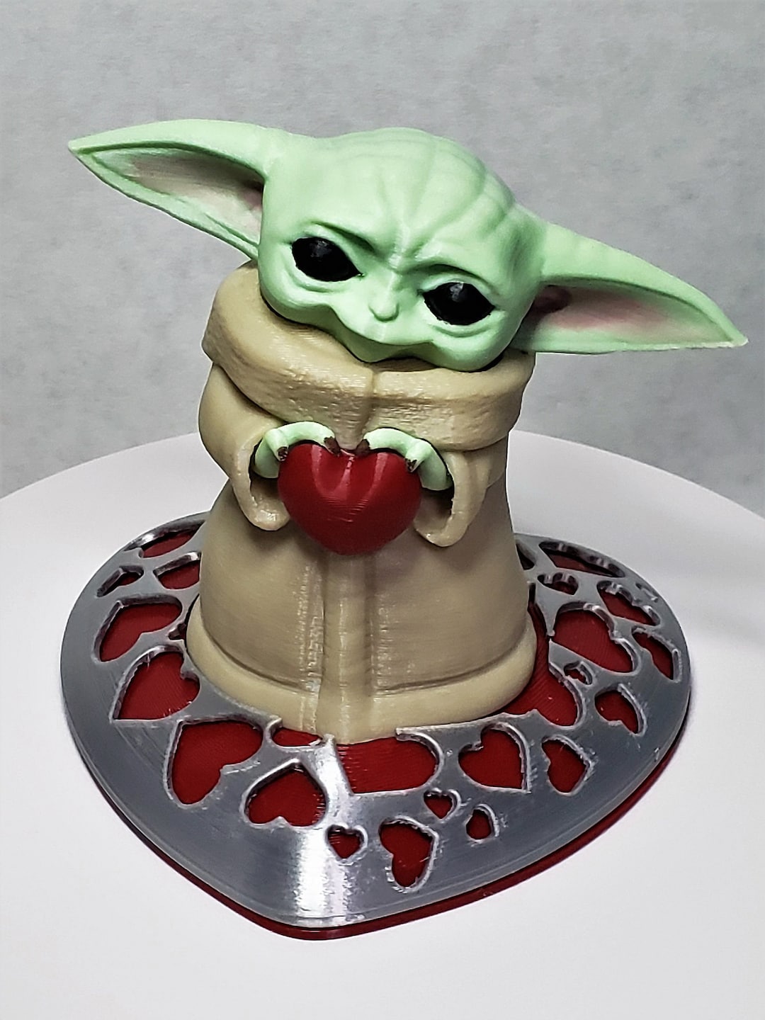 Anniversary/valentines Grogu Heart Hands Baby Yoda the Child ...