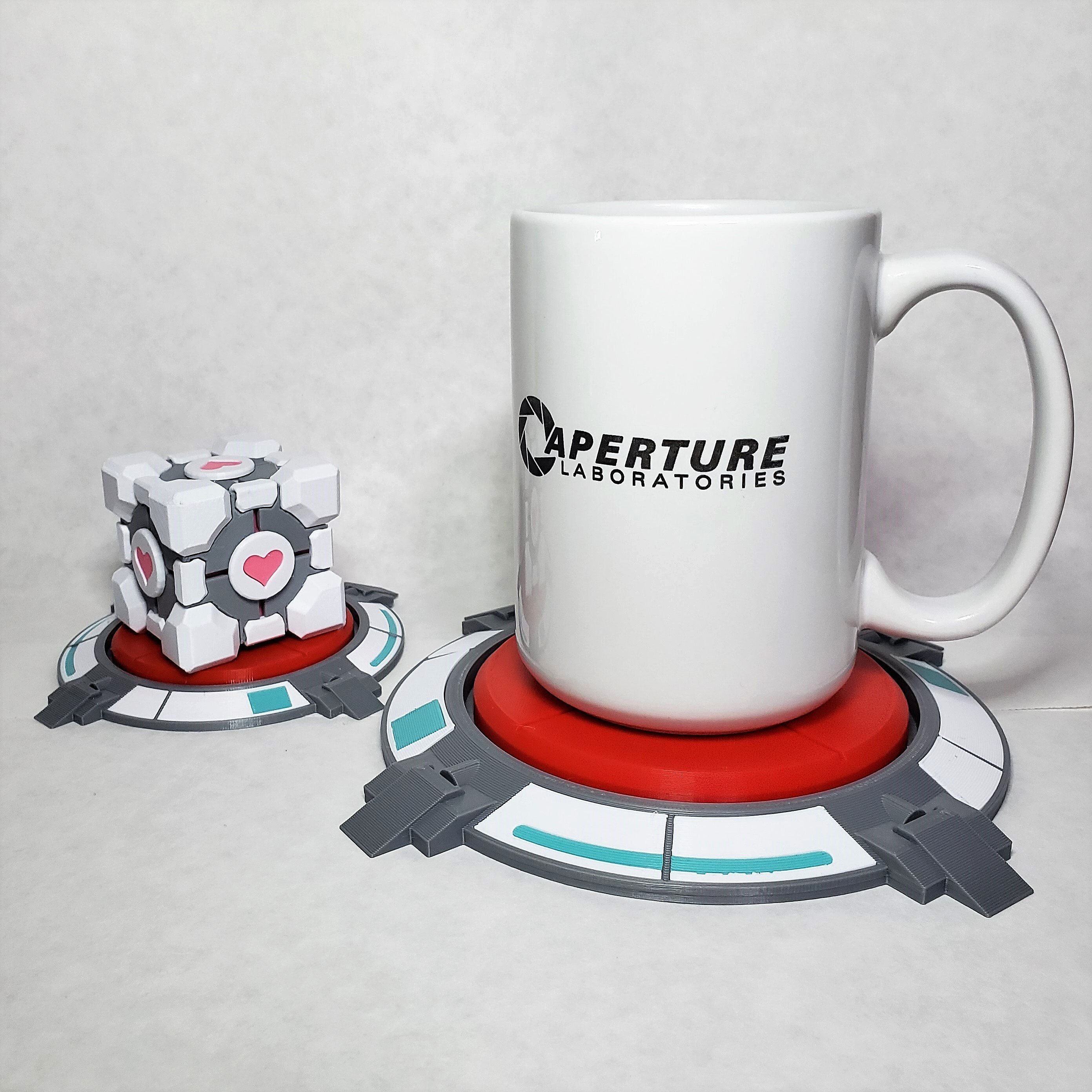 Portal Heavy Duty Super-colliding Super Button Stand/coaster - Etsy