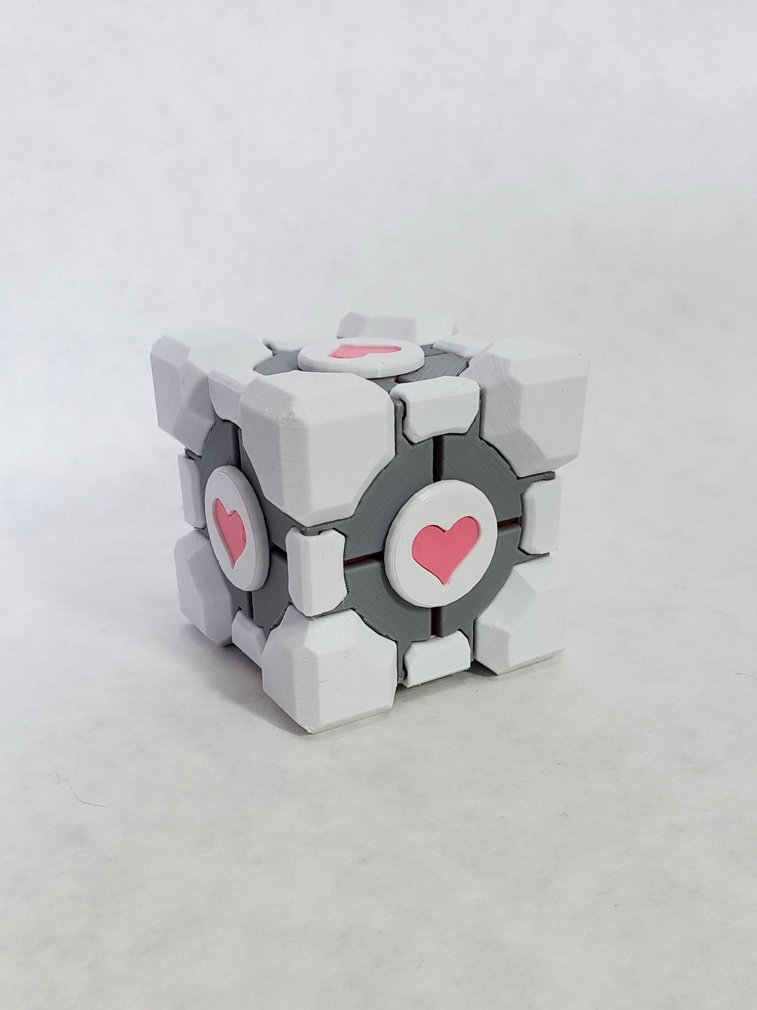 Portal Weighted Companion Cube Aperture Science, Inc 3D Print - Etsy