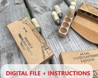 44 Cal Cartridge Box Labels 20 - Etsy