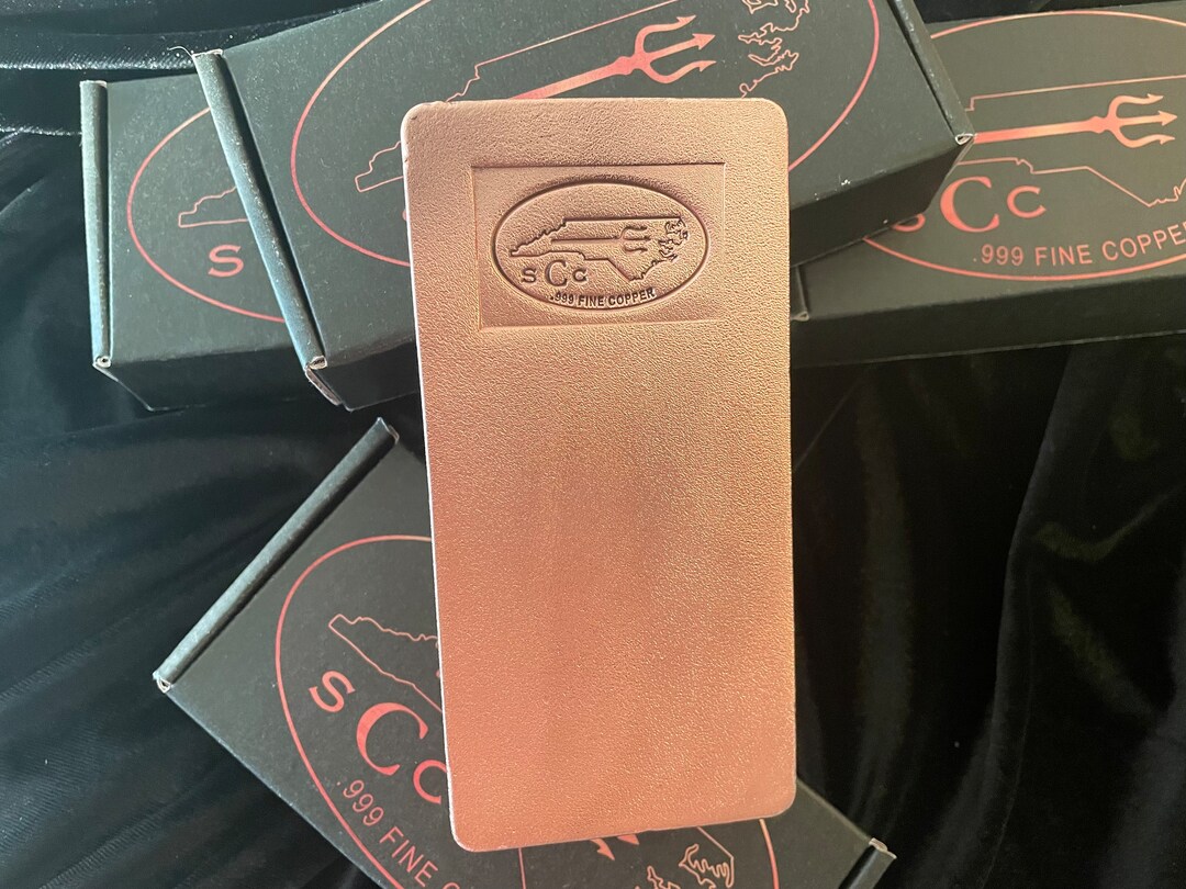 100oz Brite Finish .999 Fine Copper Bar - Etsy