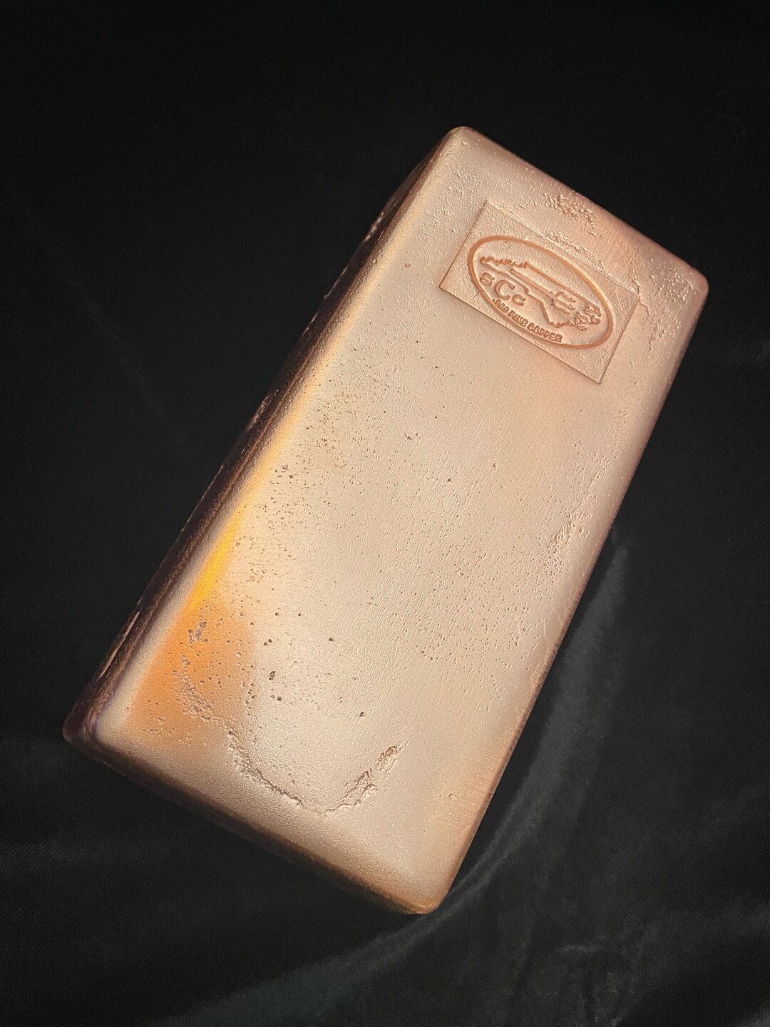 300 Oz .999 Satin Finish Fine Copper Bar - Etsy
