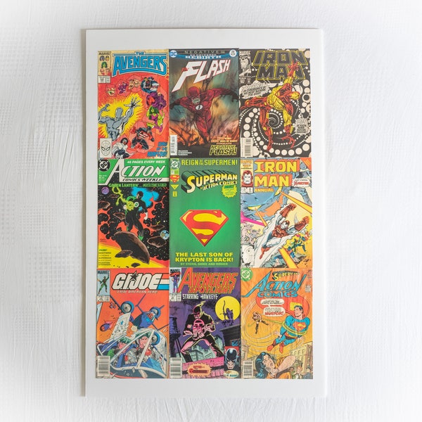 Comic Collage - Etsy