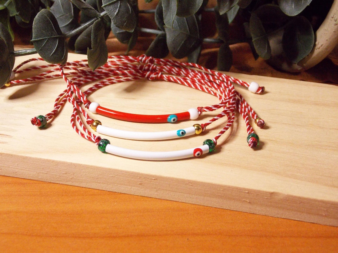 Martaki With Evil Eye Martenitsa for Family Baba Marta Martis March ...