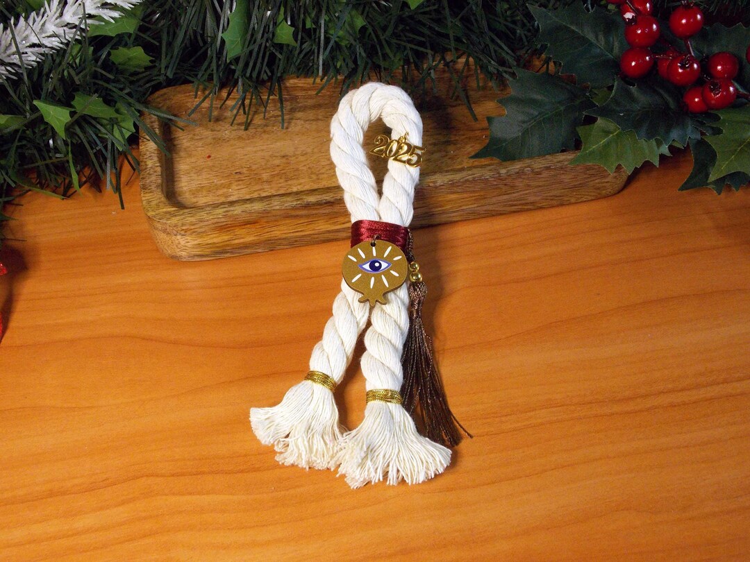 Evil Eye and Pomegranate Gouri 2025,greek Luck Charm for New Year,greek ...