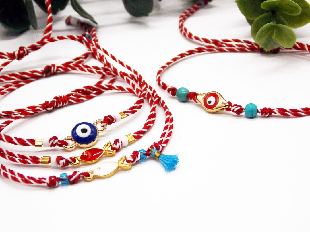 Greek Martis Bracelet | Martenitsa | March Sun Protection Armband ...