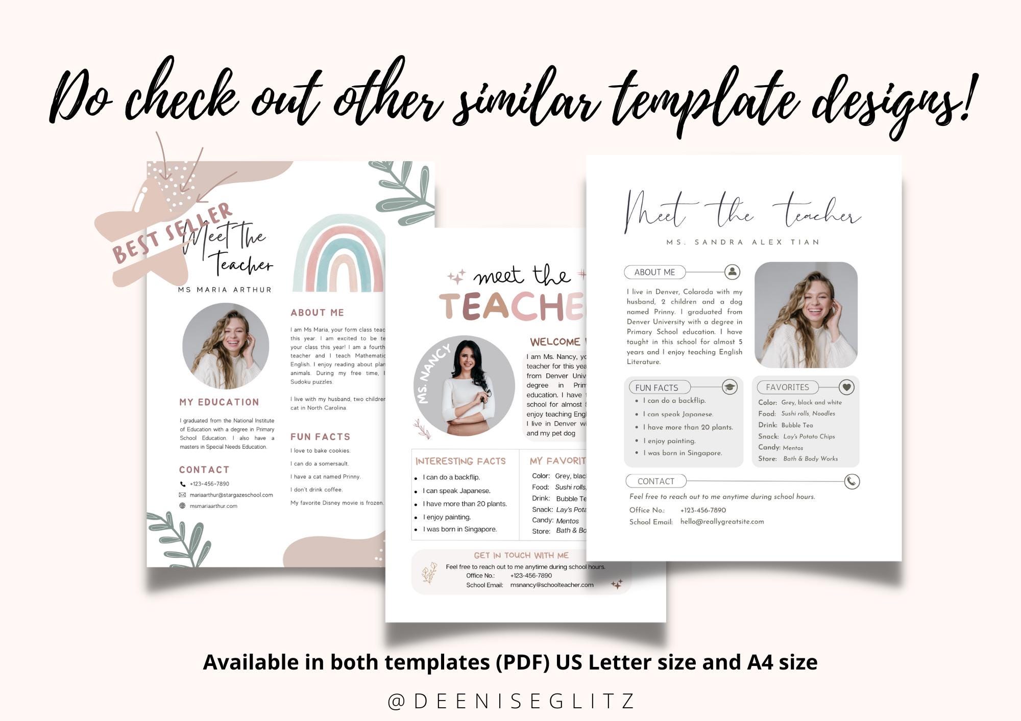 COLOR POP Back to School Classroom Newsletter, Monthly Newsletter ...