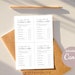 Employee of the Month Voting Card: Minimalist Ballot (editable Canva ...