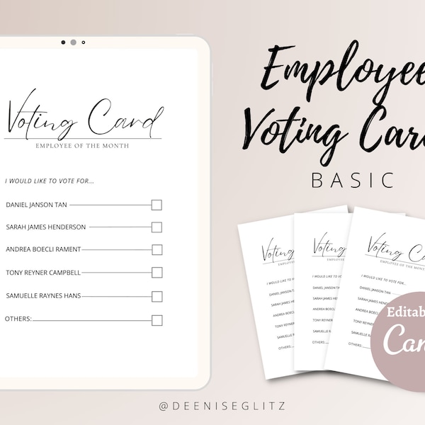 Employee Voting - Etsy